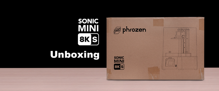 Sonic Mini 8K S : Unboxing | Phrozen Technology: Resin 3D Printing Blogs