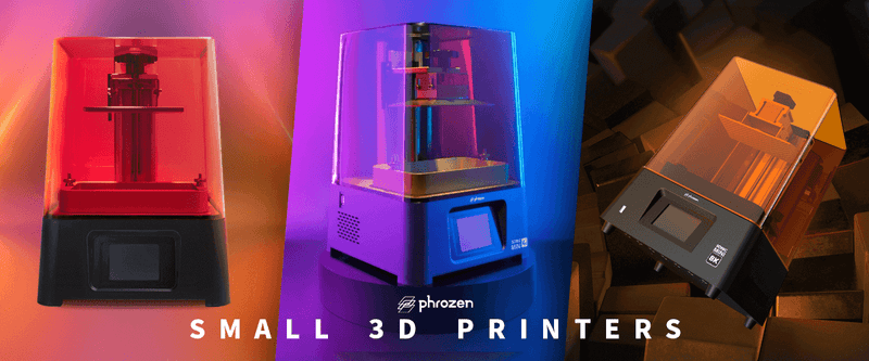 Small 3D Resin Printers From Phrozen | Phrozen Technology: Resin 3D ...