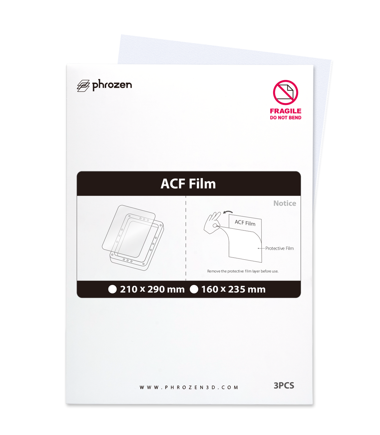 Phrozen ACF Release Film | Phrozen Technology: Resin 3D Printer ...