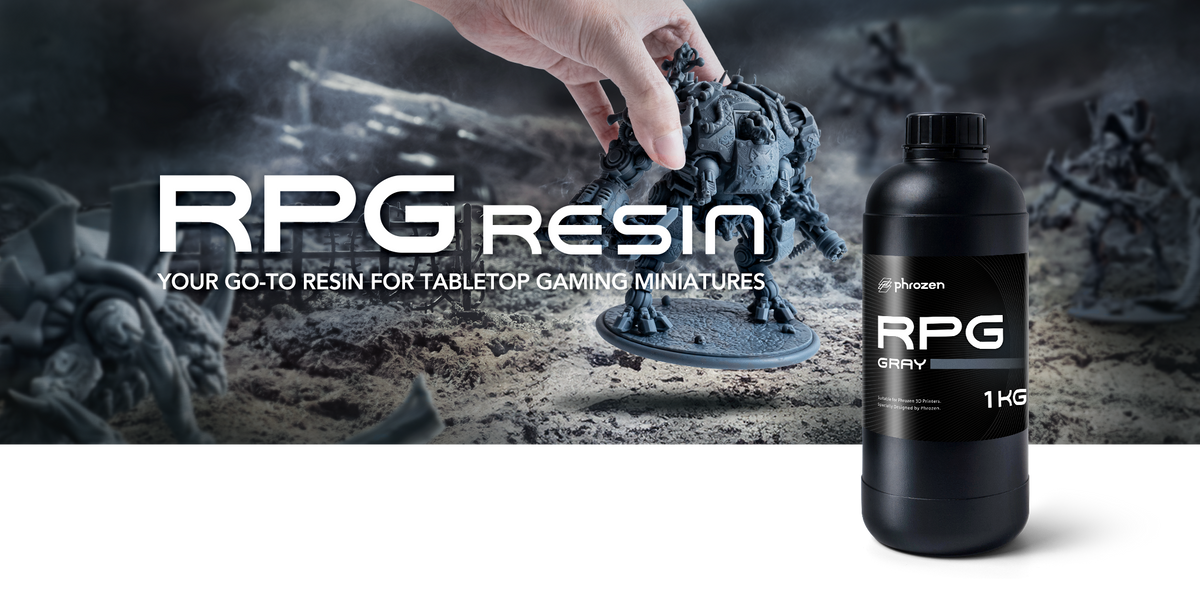 Phrozen RPG 3D Printing Resin | Phrozen Technology: Resin 3D Printer ...