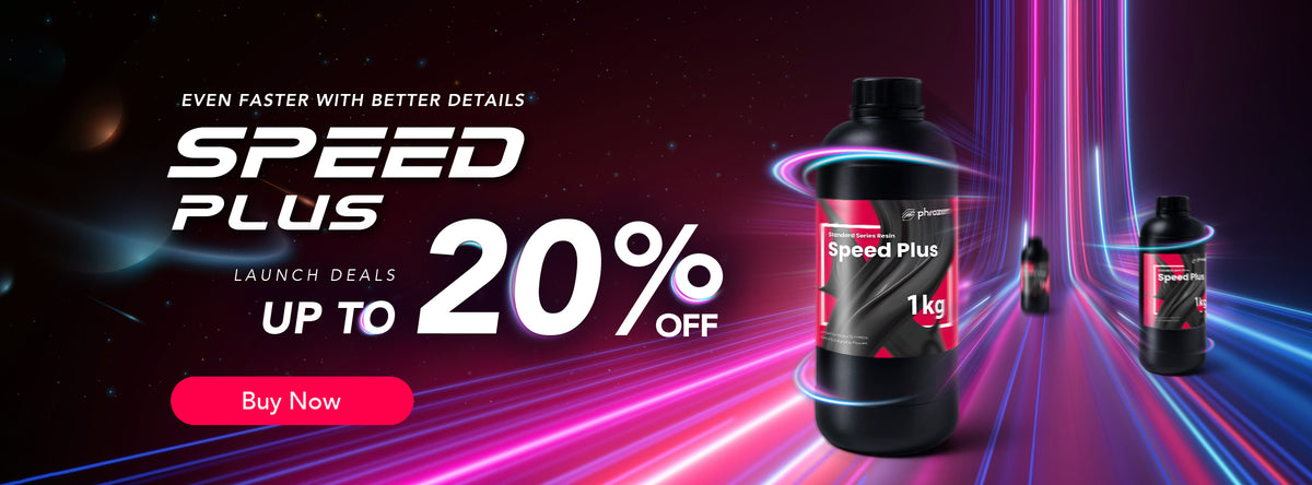 Phrozen Speed Plus Black Resin | High-Speed Printing with Superior ...