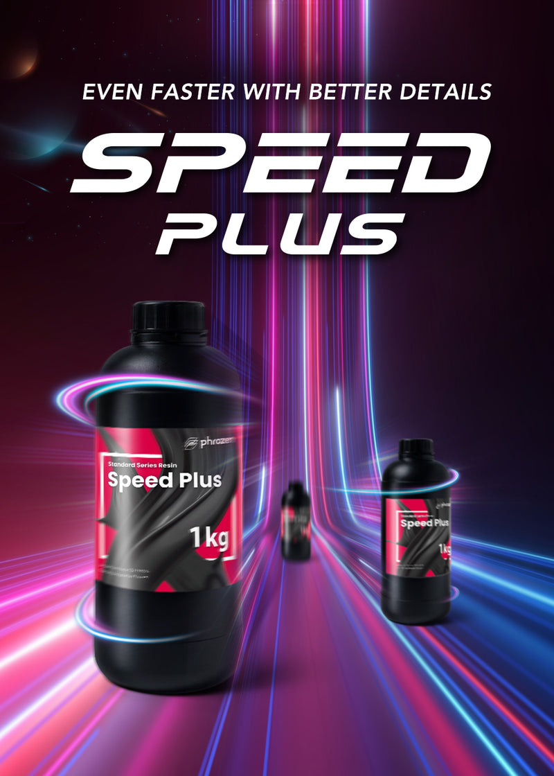 Phrozen Speed Plus Black Resin | High-Speed Printing with Superior ...