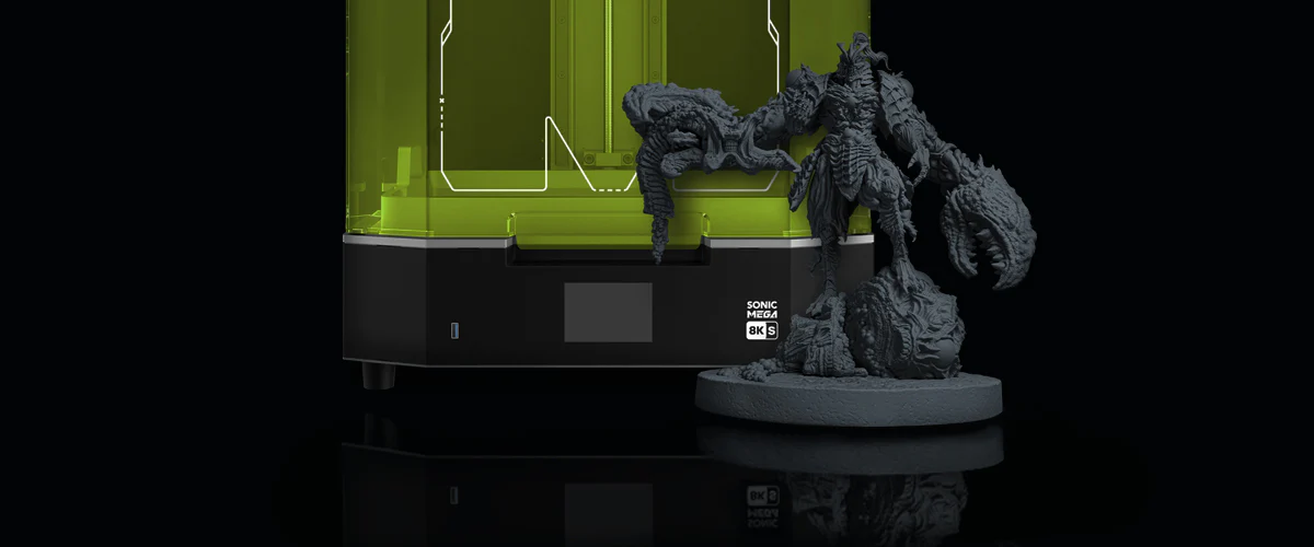 The Best 3D Printer for Miniatures: Meet The Sonic Mega 8K S | Phrozen